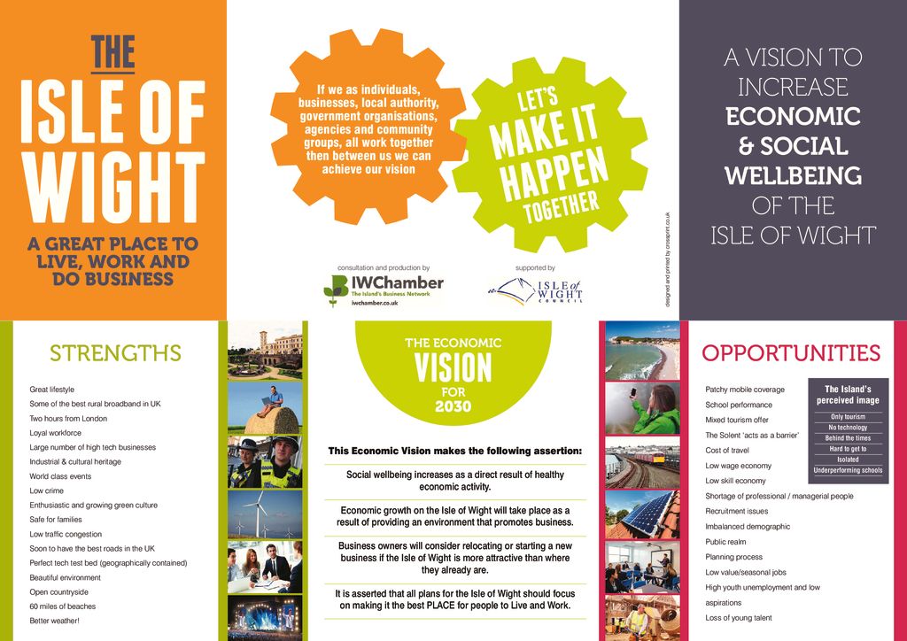 2030 Vision for Isle of Wight launched | Isle of Wight Chamber of Commerce